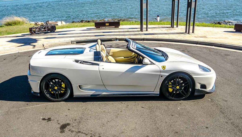 ferrari-f1-spider_02_driver-side | Exclusive Events Hire